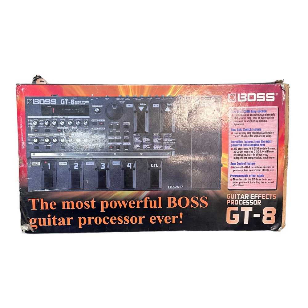 Pre-owned Boss GT-8 Guitar Effects Processor - Own4Less